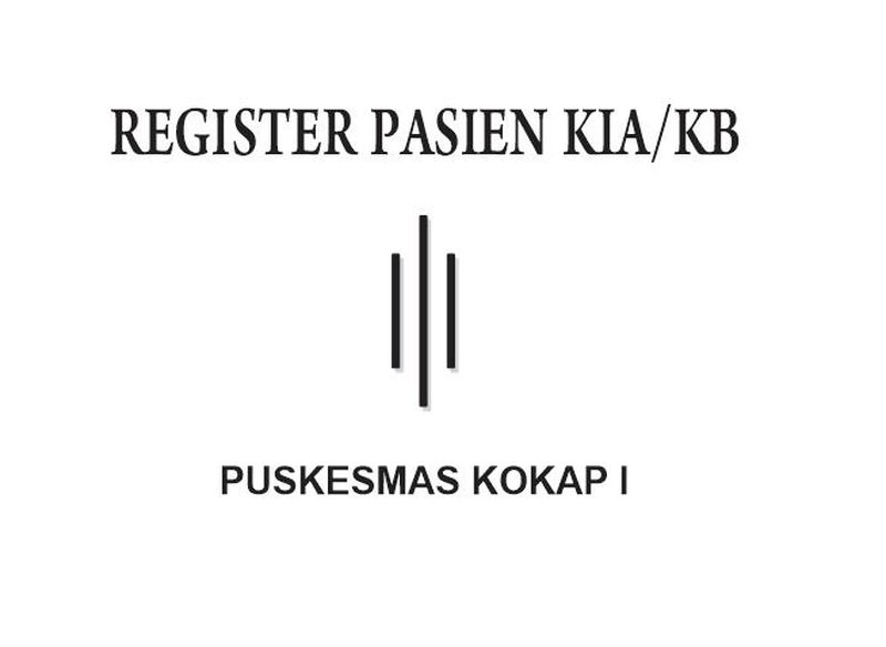 Buku Register KIA / KB