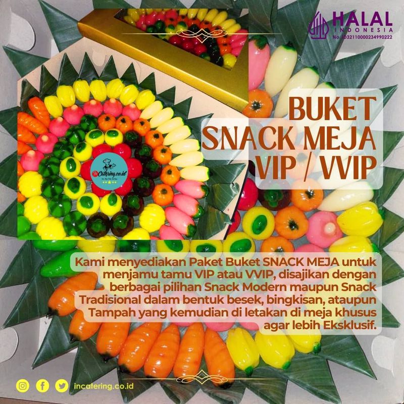 BUKET SNACK Meja VIP / VVIP
