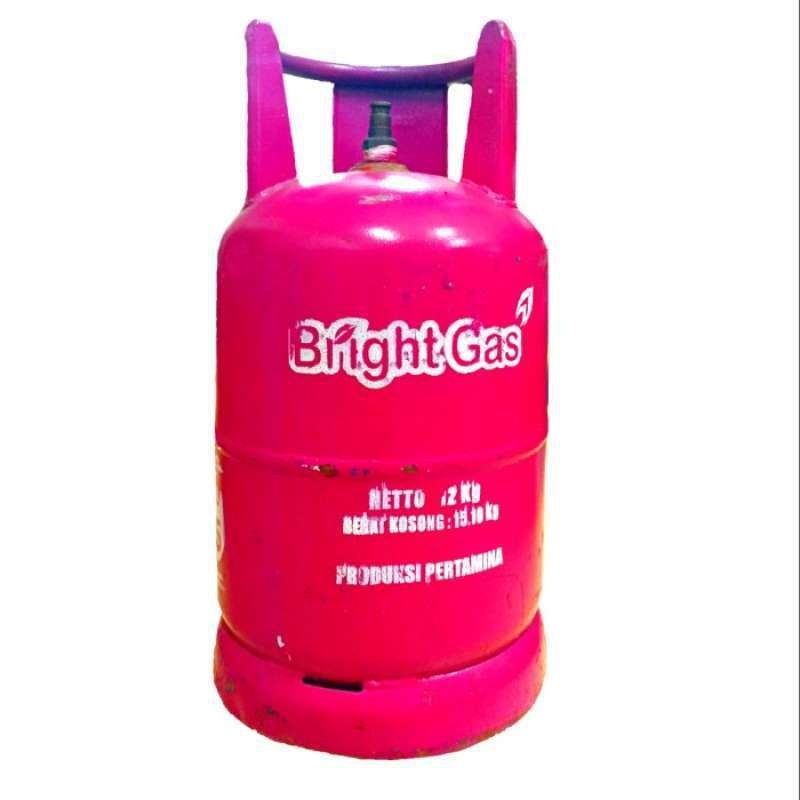 tabung bright gas 12 kg ( isi ulang)