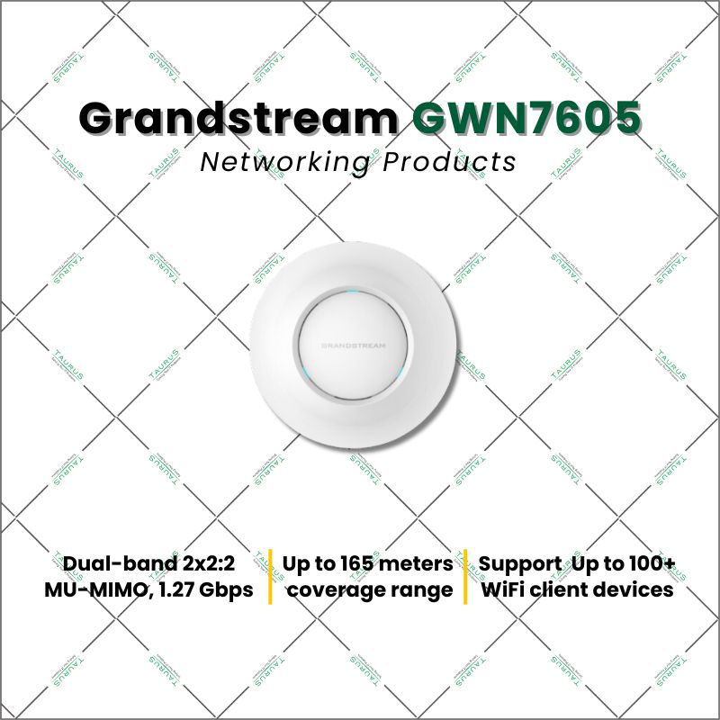 Grandstream GWN7605 - 802.11ac Wave-2 2x2:2 Wi-Fi Access Point