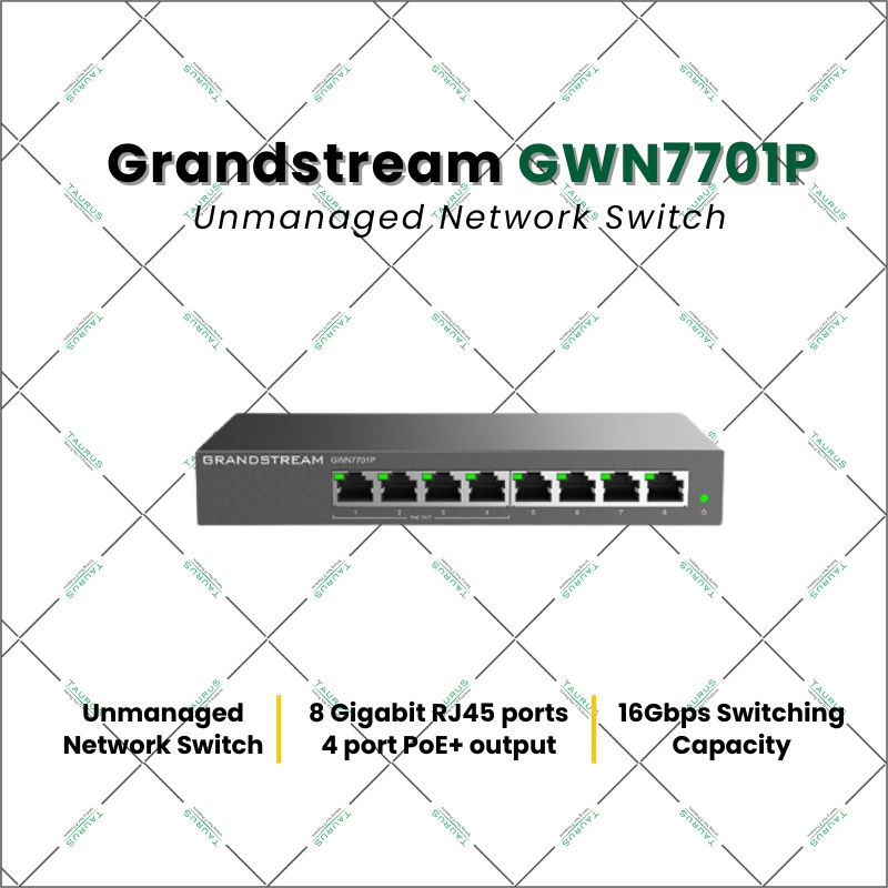 Grandstream GWN7701P Unmanaged Network PoE Switch