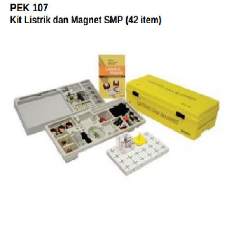 KIT LISTRIK DAN MAGNET SMP (42 item) - PEK 107