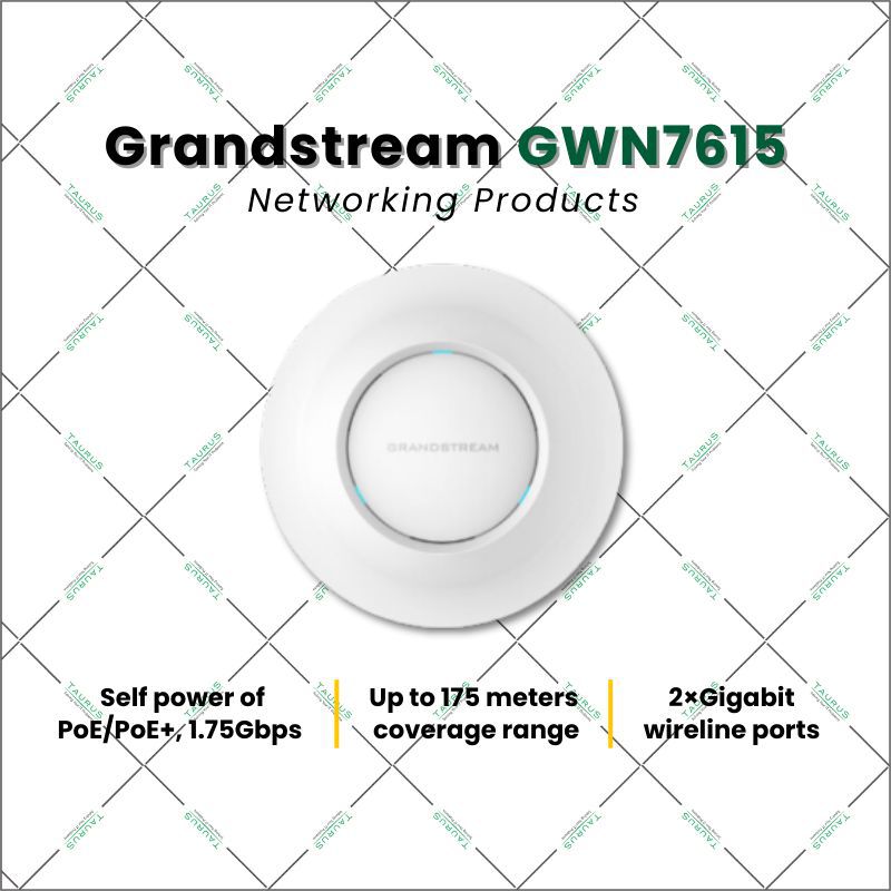 Grandstream GWN7615 802.11ac Wave-2 Enterprise WiFi Access Point