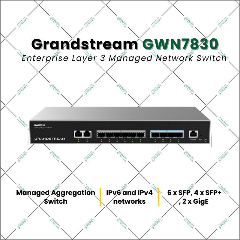 Grandstream GWN7830 Layer 3 Aggregation Managed Switch
