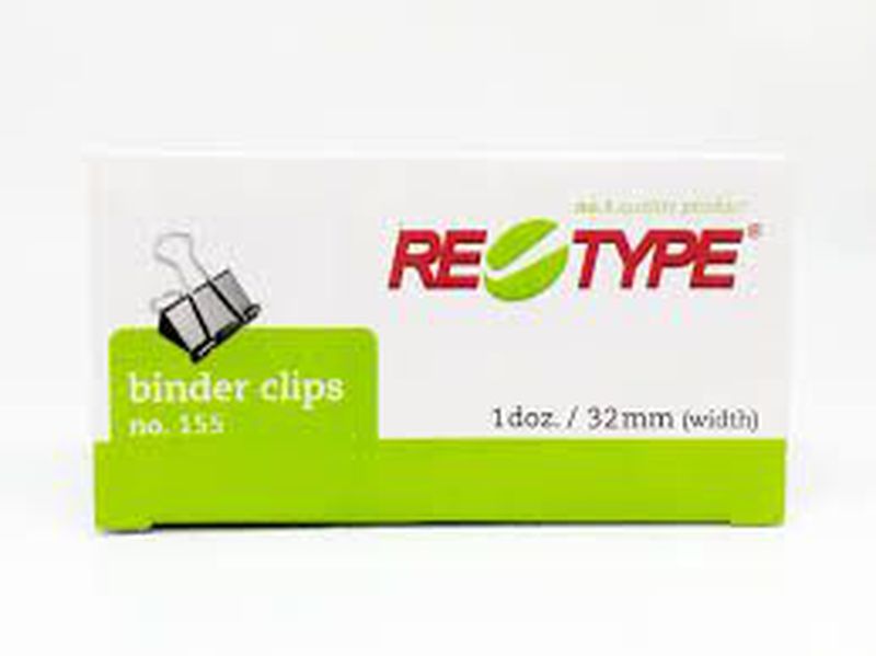 Binder Clip No.155 Retype