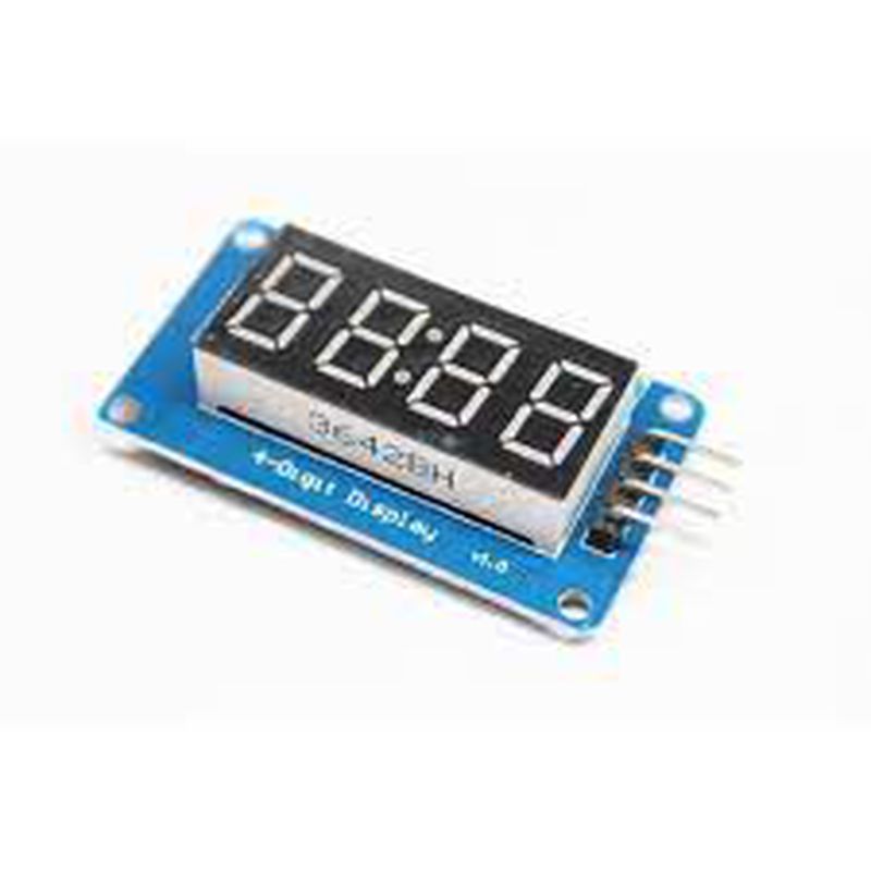 MODUL TM1637 DISPLAY 4 DIGIT SEVEN SEGMENT LED 7 SEGMENT (ARDUINO)