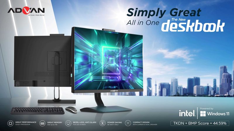 ADVAN ALL IN ONE CORE I3 - 82S