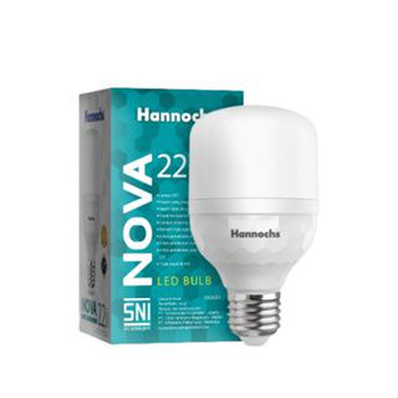 Lampu Nova 22W Lampu Bohlam LED Cahaya Putih