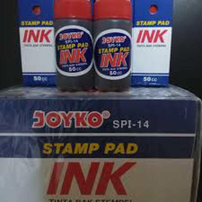 Tinta Stempel Merah