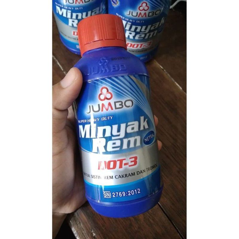 Oli Rem Sepeda Motor - Merah