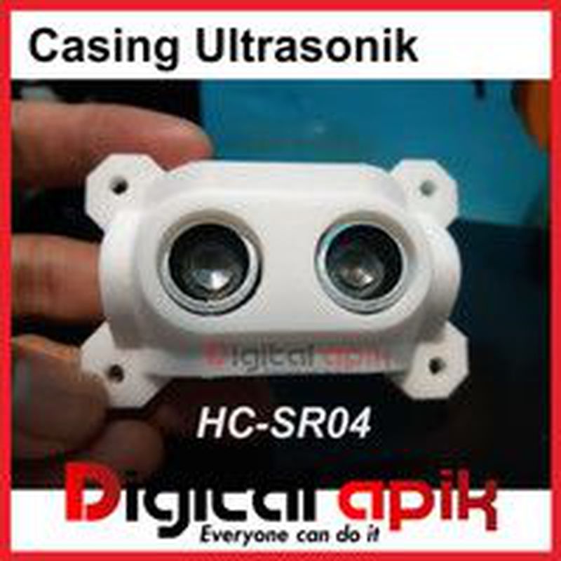 Case Sensor Ultrasonic HC-SR04 Ultrasonik HC SR04 Casing 3D Arduino