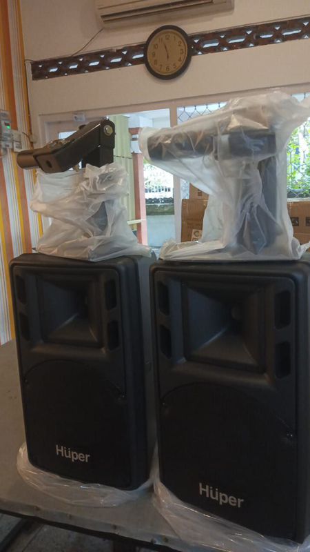 1 pasang Speaker Huper HA.150 8 in