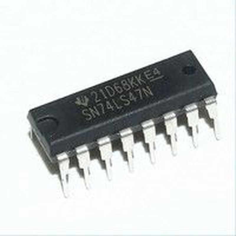 7447 74ls47 Ic Untuk Seven Segment Anoda Ic Ttl Sn7447