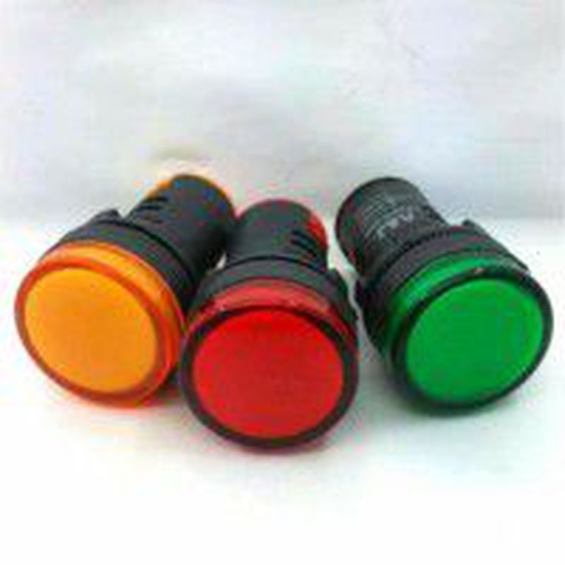 Pilot Lamp 22mm 24vdc-220vac - Hijau