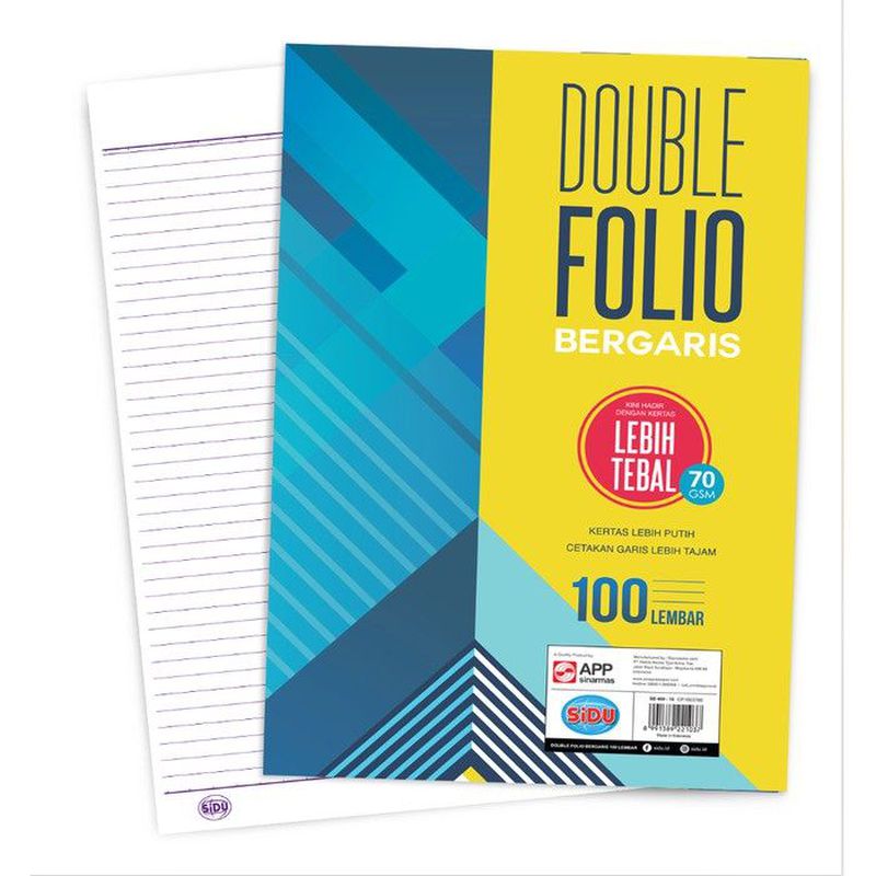 KERTAS DOUBLE FOLIO