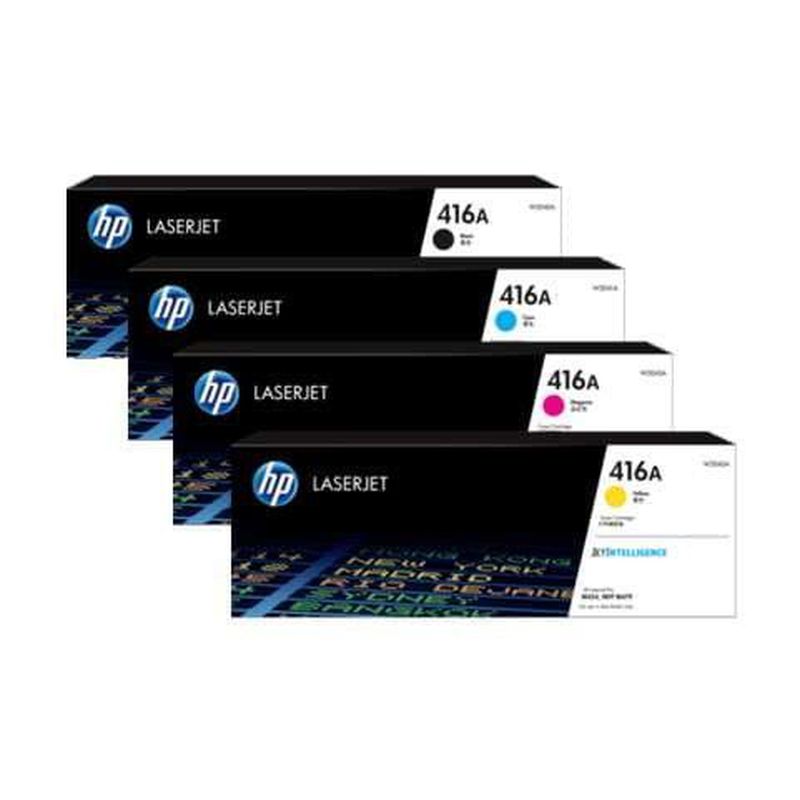 HP 416A Original LaserJet Toner Cartridge - Biru