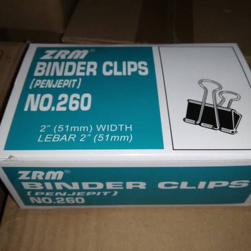 Binder Clip 260 ZRM/Penjepit Kertas