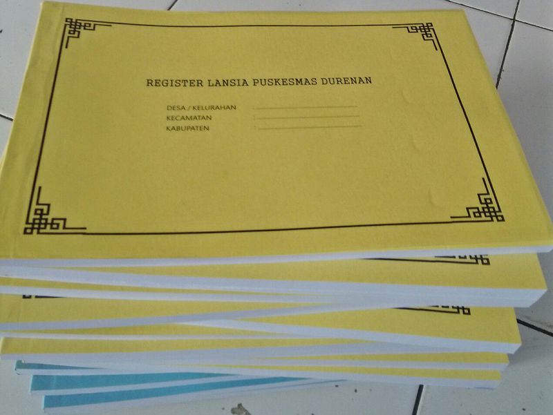 Buku Register lansia