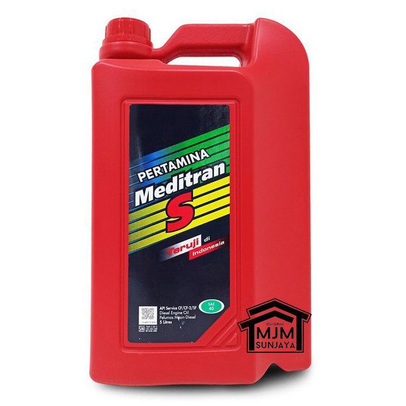 Pertamina Oli Mesin Meditran S sae 40 (Diesel engine oil) 1L - Merah