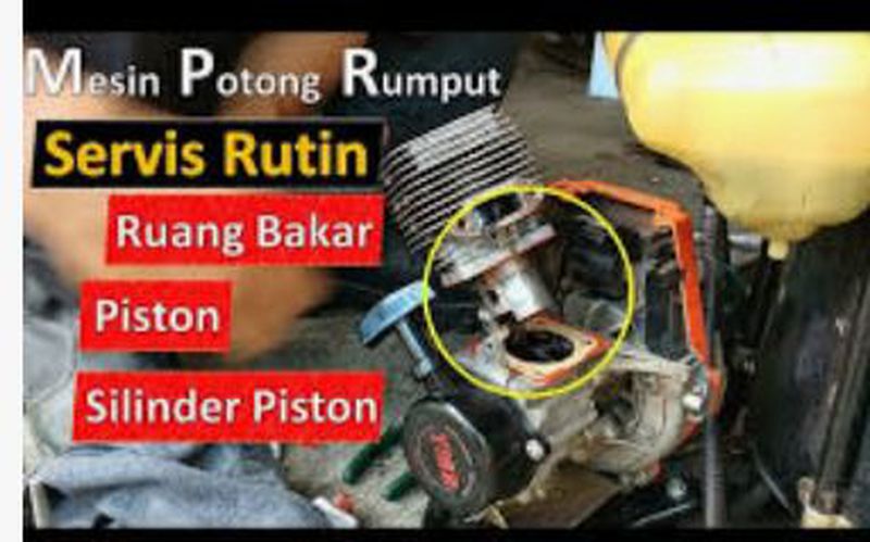Service mesin potong rumput