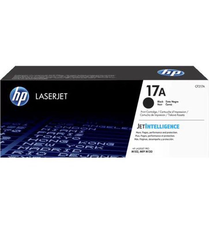Toner HP laser jet 17A Black Original Cartridge