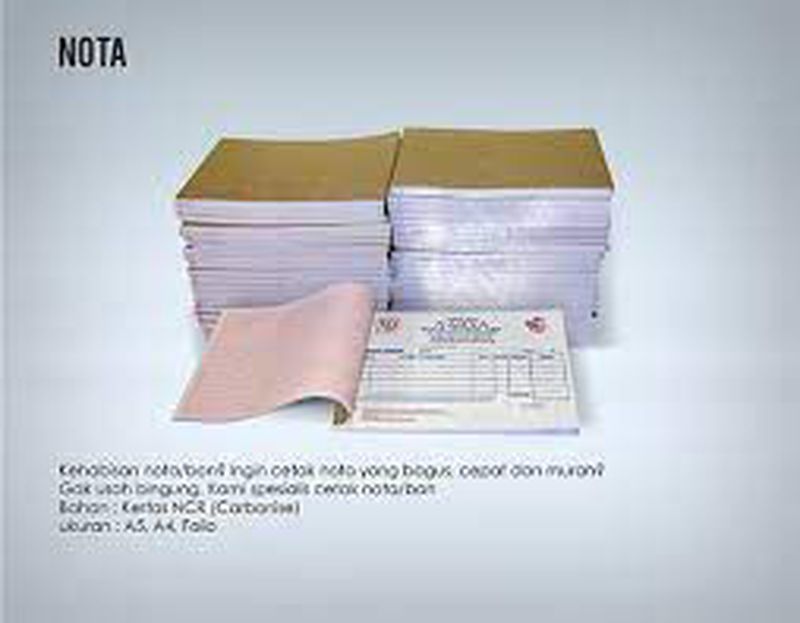 nota cetak 3ply
