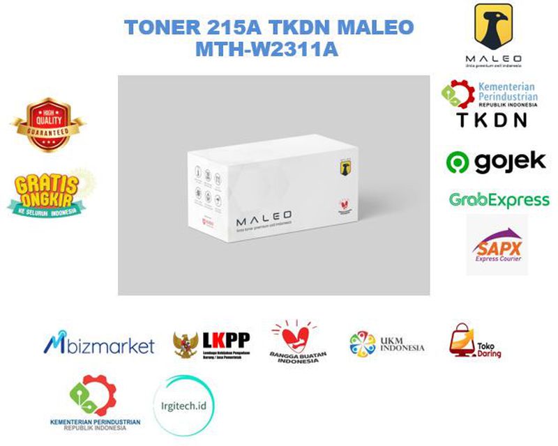 TONER 215A TKDN - MTH-W2312A - Warna Yellow Toner Cartridge for HP ...