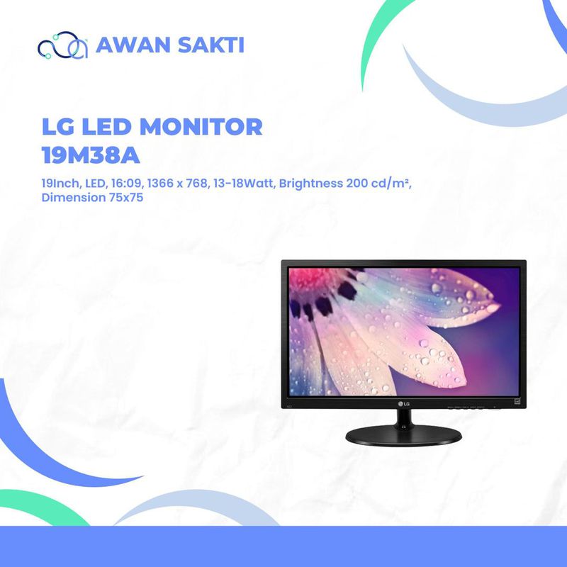 LG LED MONITOR 19M38A