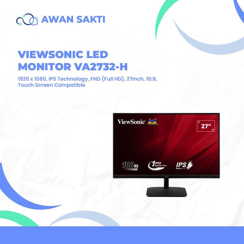 VIEWSONIC LED MONITOR VA2732-H