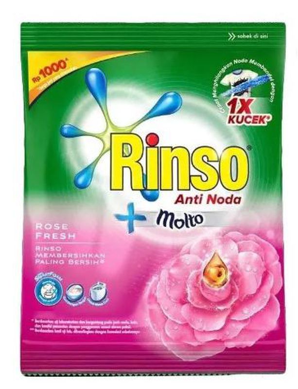 Rinso Molto detergent bubuk 380gr