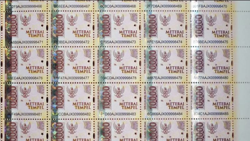 METERAI 10000 ISI 50 Pcs