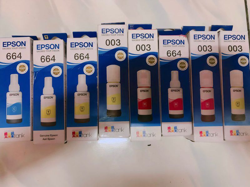 Tinta print epson kode 003 - Biru