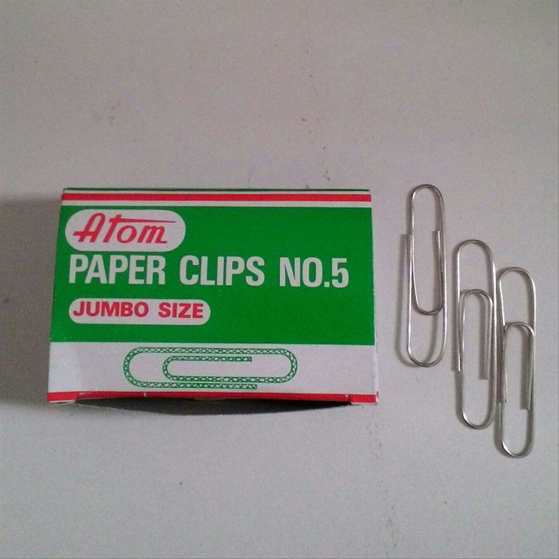 Paper CLip no 5 jumbo merk atom