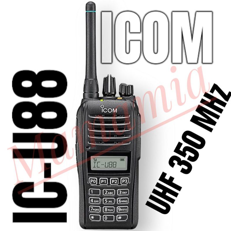 ICOM IC-U88 UHF 350MHz Oryginal Garansi Resmi