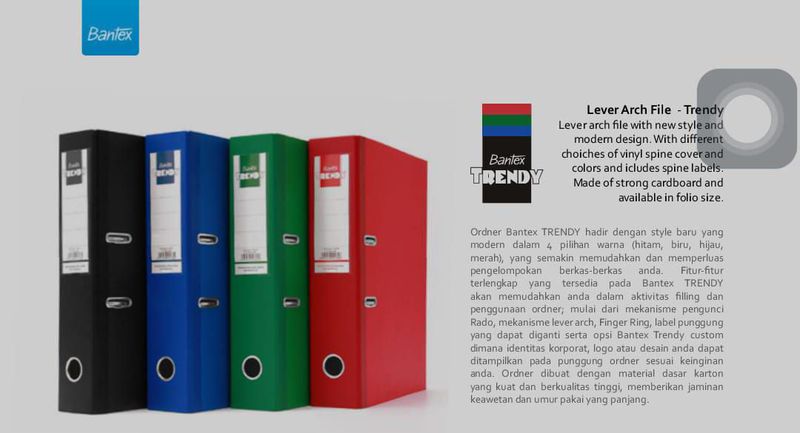 BANTEX ODNER TRENDY 1447