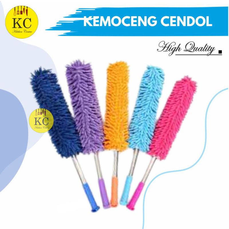 Kemoceng Microfiber Kemoceng Cendol Pembersih Debu Panjang Pendek
