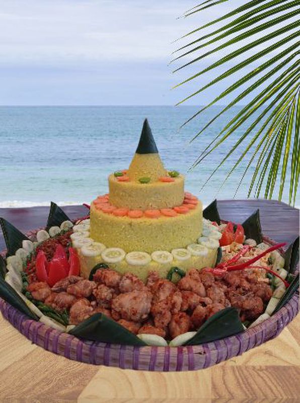 Paket Tumpeng Jawa - Putih