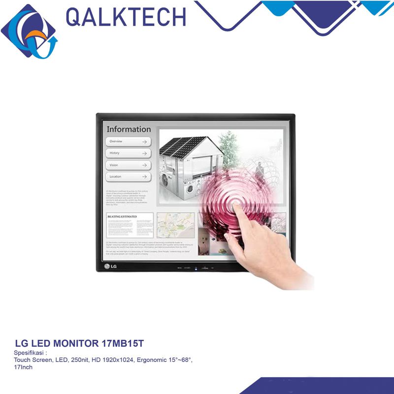 LG LED MONITOR 17 INCH 17MB15T