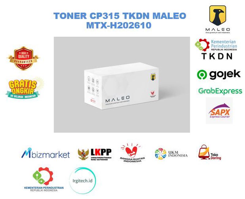 TONER CP315 TKDN - MTX-H202610 - Untuk Black Toner Cartridge for Fuji ...