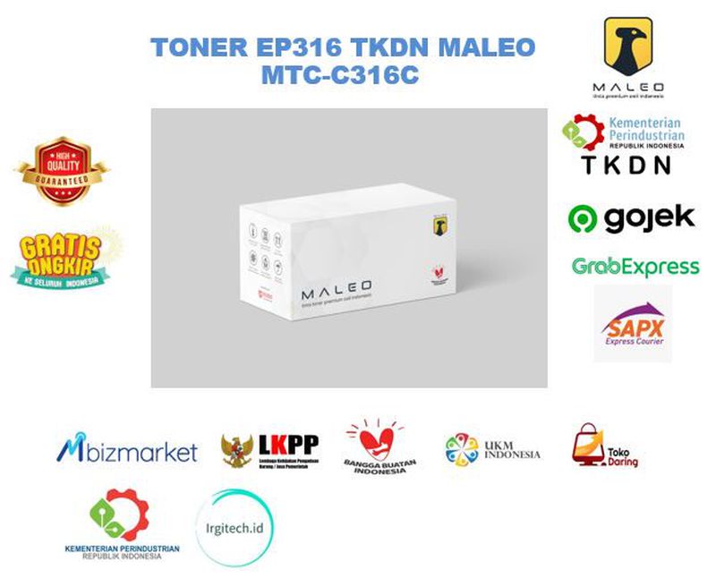 TONER EP316 TKDN - MTC-C316C - Untuk Canon LBP 5050 Series