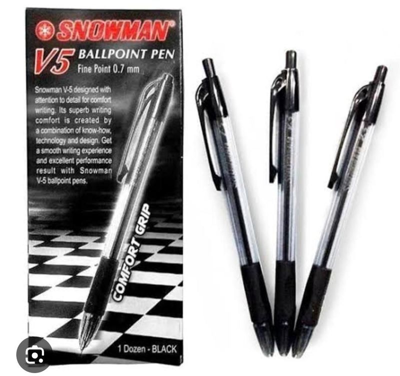 Ballpoint Snowman - Dus