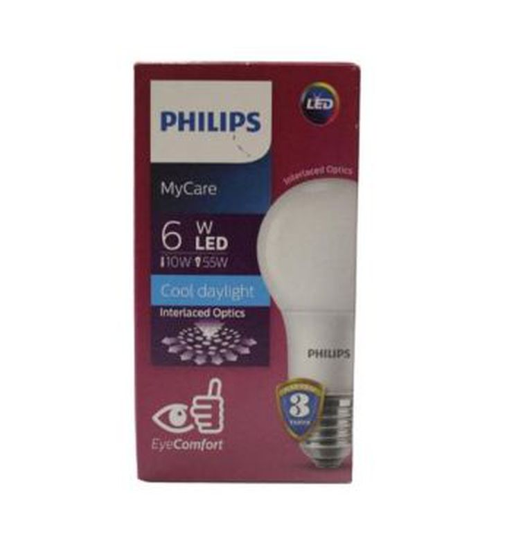 LAMPU LED PHILIPS 6 W