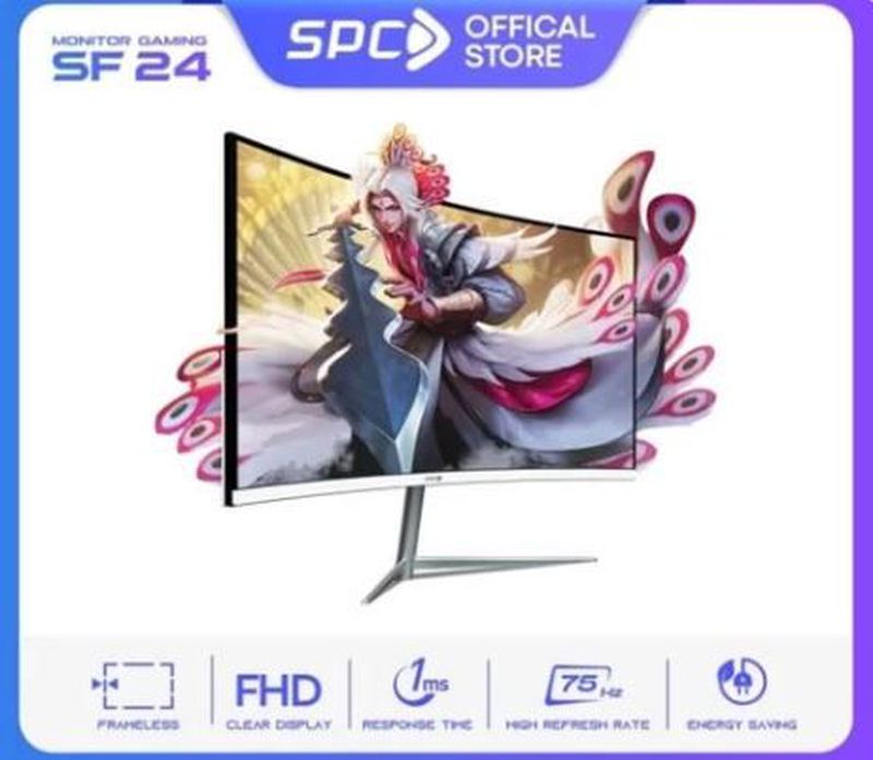 Monitor SPC Gaming LED Full HD SF 24 inch Curve | SPC SF24 24 INCH