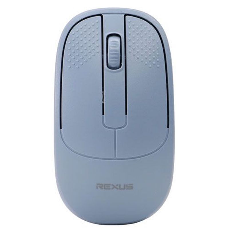 MOUSE WIRELESS REXUS SILENT Q5-BIRU