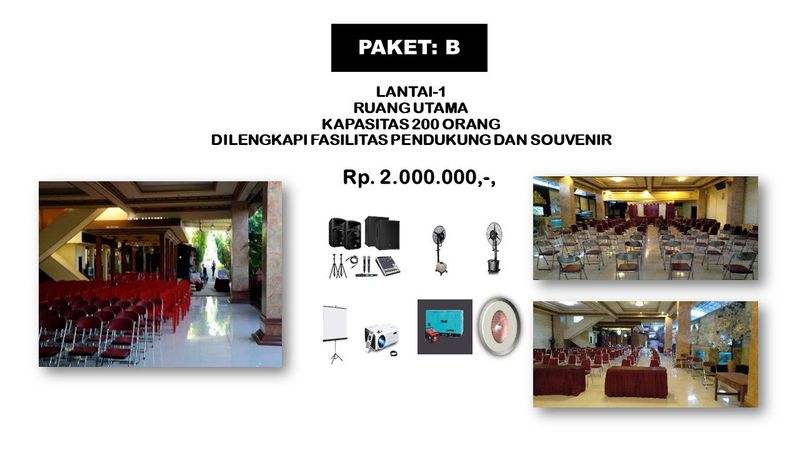 SEWA TEMPAT + PAKET SOUVENIR