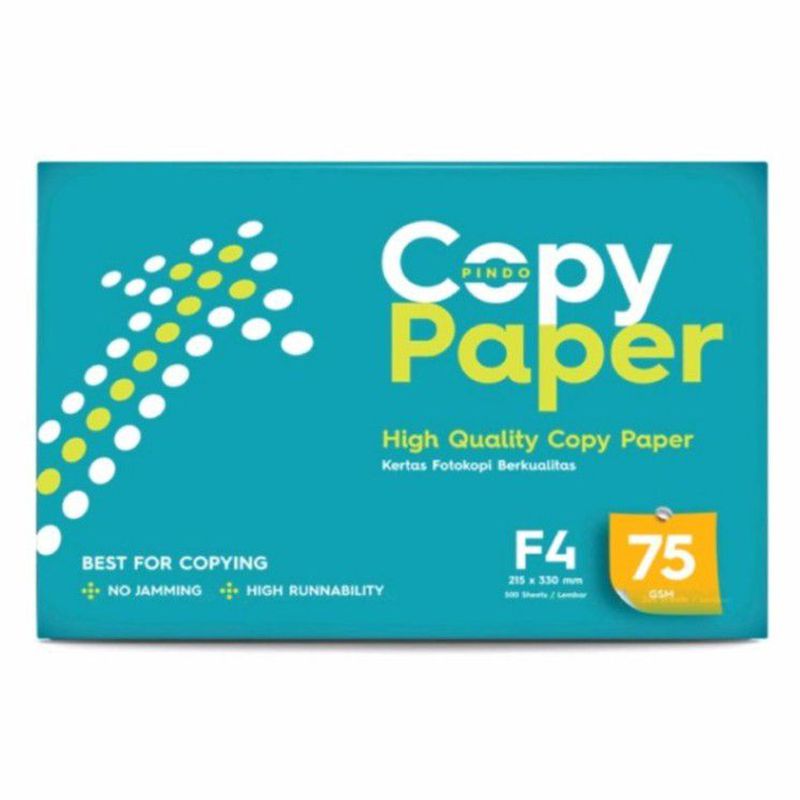 Kertas HVS Folio Ukuran F4 75g isi 500 Lembar