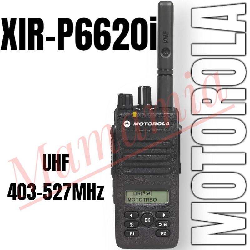 HT Motorola XIR-P6620i UHF 403-527Mhz Oryginal Digital Analog