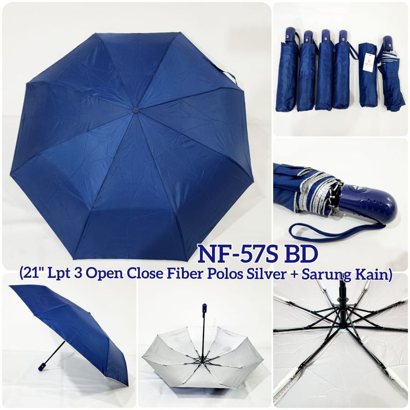 Custom Payung Lipat 3 Otomatis - Maroon