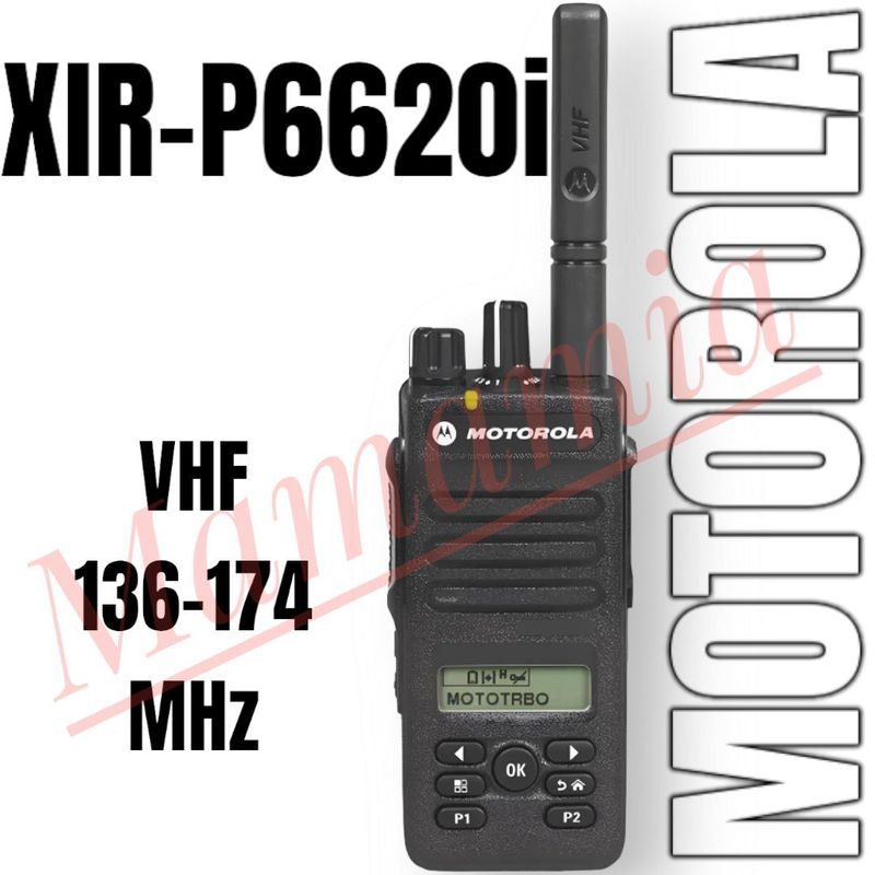HT Motorola XIR-P6620i VHF Digital Analoh