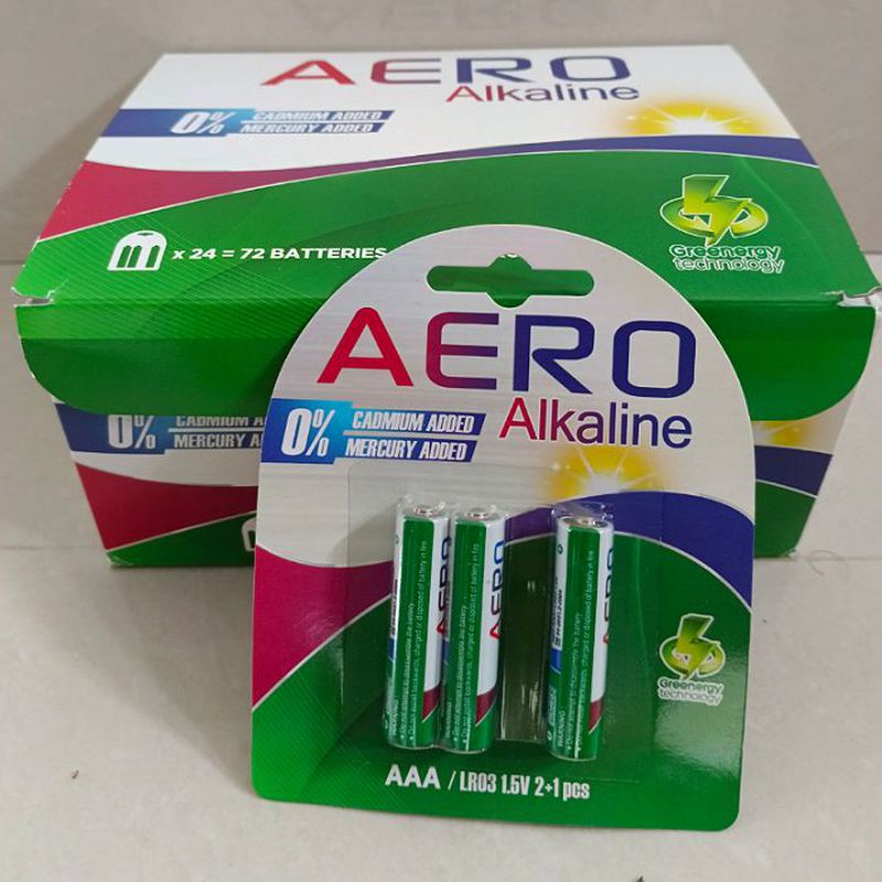 BATERAI JAM ALKALINE AAA